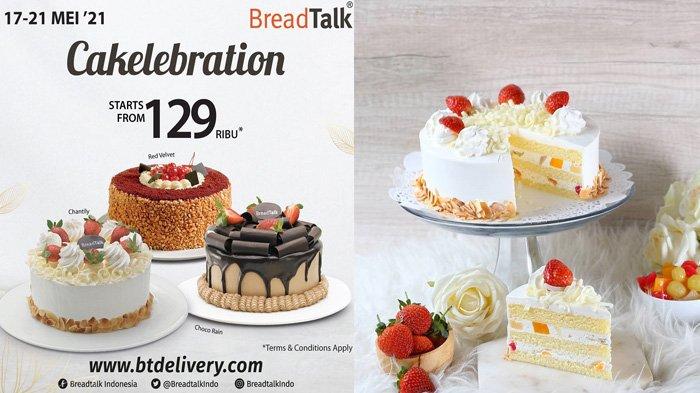 Promo BreadTalk Hingga 21 Mei 2021 Cake Utuh Red Velvet Choco Rain dan ...
