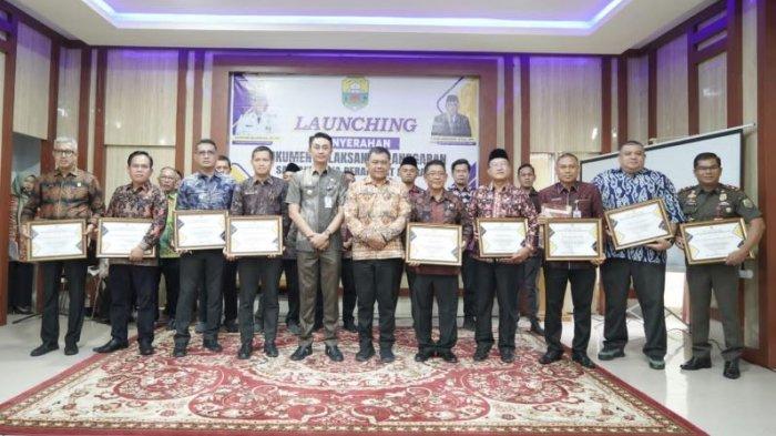 Pj Bupati Muaro Jambi Launching DPA SKPD 2023 - Tribunjambi.com