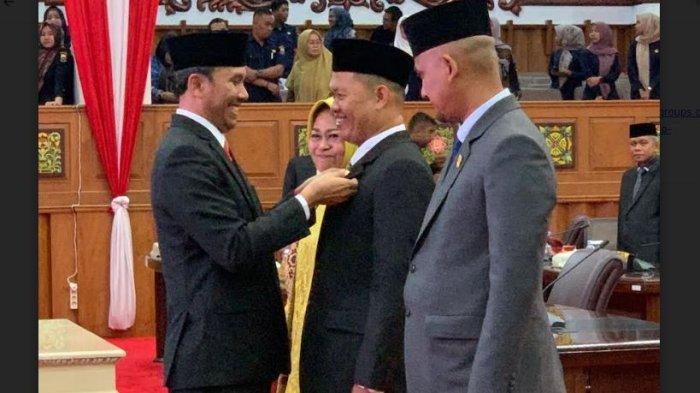 Lantik Tiga PAW DPRD Jambi, Edi Purwanto Pesankan Jaga Marwah DPRD - Tribunjambi.com