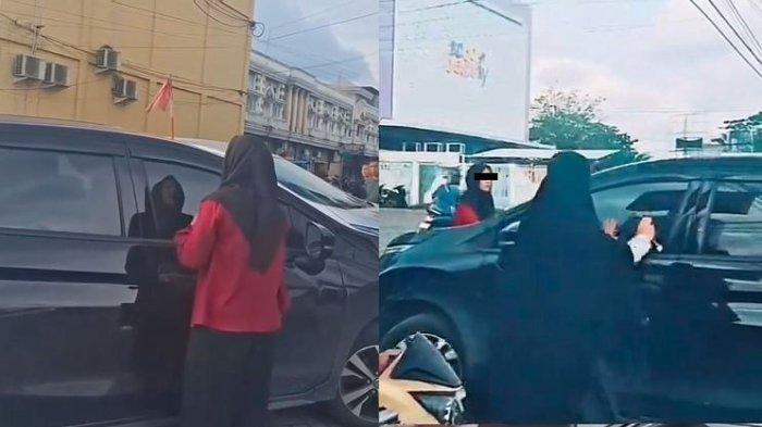 Detik-detik 2 ASN Kantor Imigrasi Asik Selingkuh di Mobil, Syok Dipergoki Istri: Anak Kau ...