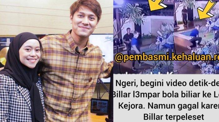 Ngeri!, ini Video Detik-detik Rizky Billar Lempar Bola Biliar ke Lesti Kejora - Tribunjambi.com