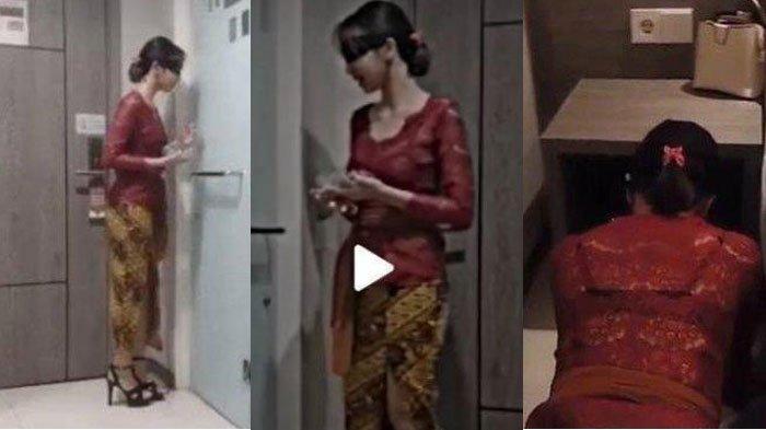 Profil dan Biodata Singkat 2 Pemeran Video Kebaya Merah 16 Menit - Tribunjambi.com