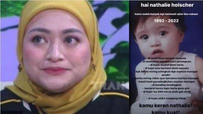 11 Cobaan Hidup Nathalie Holscher, Pernah Dituding Mualaf Demi Harta - Tribunjambi.com