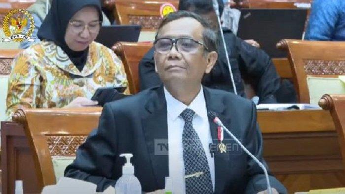 Mahfud 'Ngegas' di DPR, Sebut Dugaan TPPU Rp189 T Ditutupi Anak Buah Sri Mulyani - Tribunjambi.com