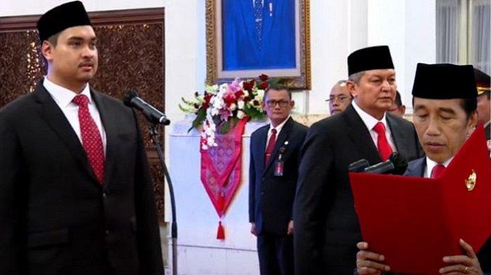 Presiden Jokowi Lantik Dito Ariotedjo Jadi Menpora Gantikan Zainudin Amali, Ini Biodatanya ...