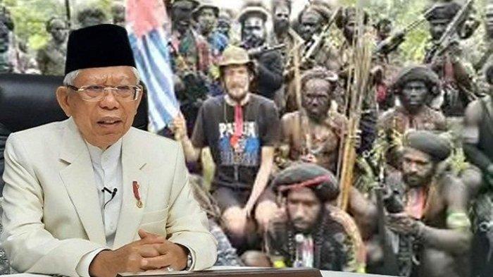 Kata Wapres Maruf Amin Soal KKB Papua Egianus Kogoya Ancam Tembak Pilot Susi Air - Tribunjambi.com