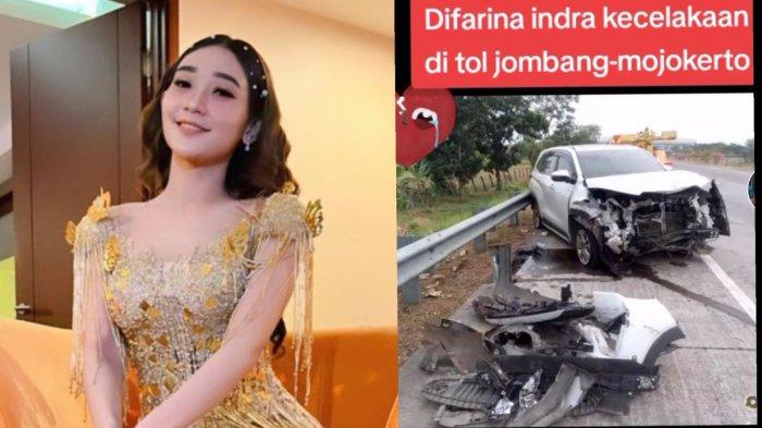 Kondisi Terkini Difarina Indra Usai Alami Kecelakan Mobil di Tol Jombang Mojokerto - Tribunjambi.com