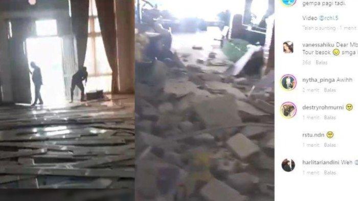 Dampak Gempa Bermagnitudo 6,6 Guncang Kupang NTT: Plafon Kantor Bupati Runtuh - Tribunjambi.com
