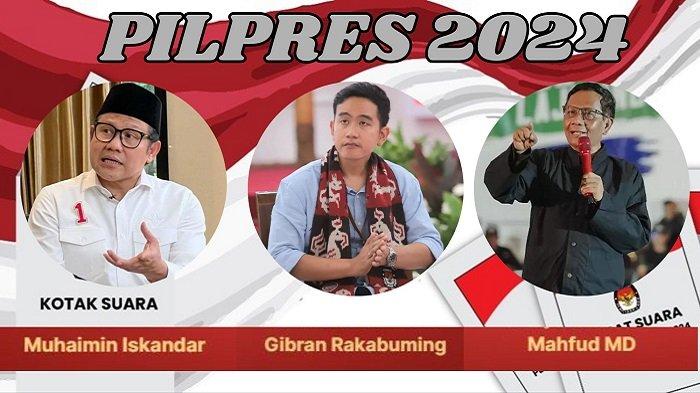 Hasil Survei Elektabilitas Capres dan Cawapres Pilpres 2024: Unggul Muhaimin, Gibran, atau ...