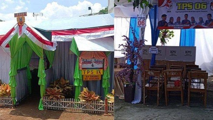 TPS Unik Pemilu 2024: Bak Istana dan Menyerupai Hajatan Pernikahan ...