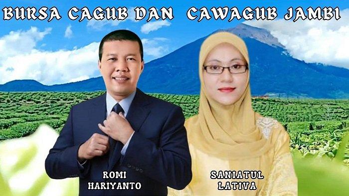 Saniatul Siap Berpasangan dengan Romi Hariyanto di Pilgub Jambi 2024: Mohon Doa dan Dukungan ...