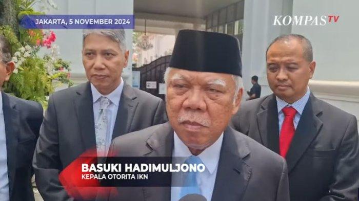 SAH! Eks Menteri PUPR Basuki Hadimuljono Jabat Kepala Otorita IKN, Presiden Prabowo Juga Lantik ...