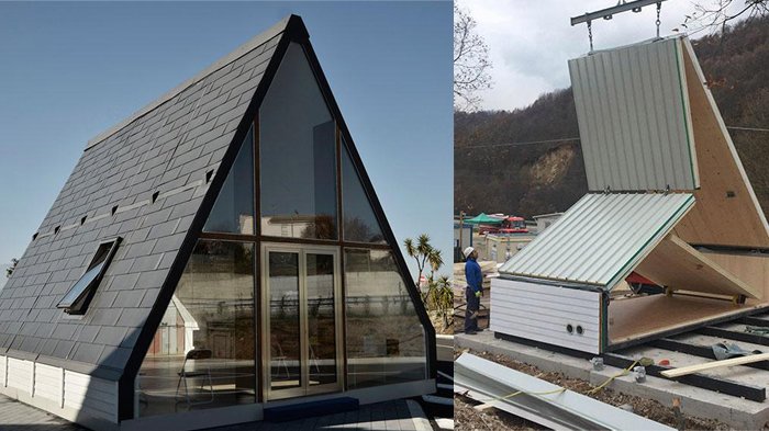 Praktis, Rumah Rakitan Harganya Rp 45 Jutaan, Hanya Butuh 6 Jam ...