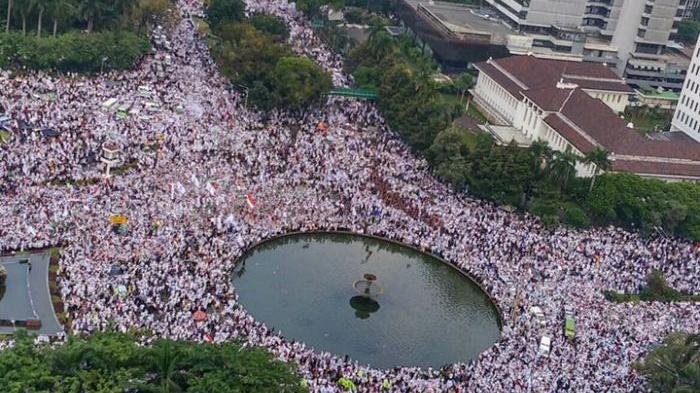 Inilah Perkiraan Jumlah Massa yang akan Ikuti Demo 212 - Tribunjambi.com
