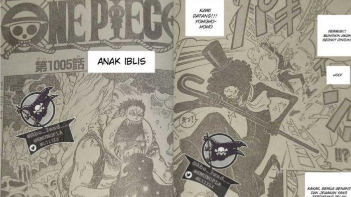 One Piece Chapter 1005 Anak Iblis - Nico Robin Selamatkan Sanji, Sang ...