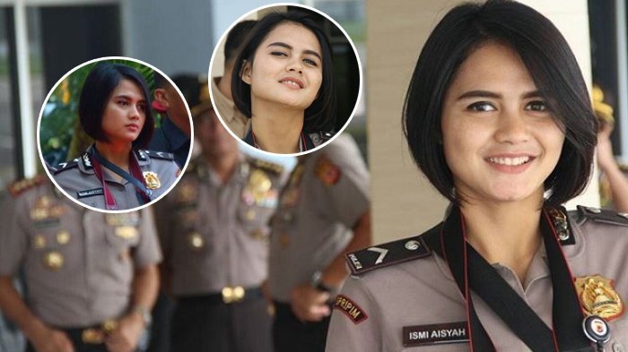 Nggak Usah Ngiler! Biasa Pakai Seragam, Polwan Cantik Bripda Ismi Pukau ...