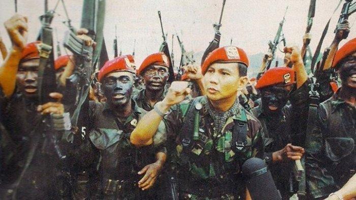 Simak Sepak Terjang Prabowo Saat Menjadi Anggota kopassus, Melakukan Misi Memburu Presiden ...