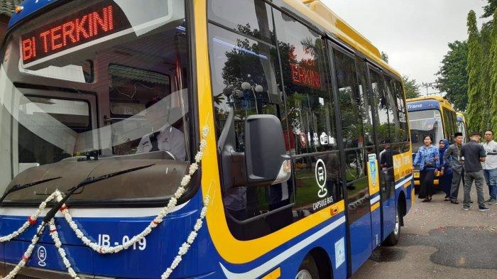 Pertama di Indonesia, Capsule Bus Koja Trans Resmi Beroperasi di Hari ...