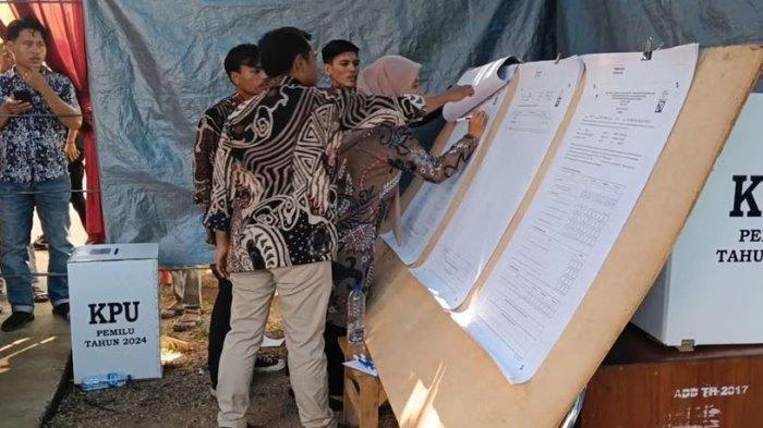 Hasil PSU di TPS 04 Desa Kembang Seri Batanghari, PDI Perjuangan ...