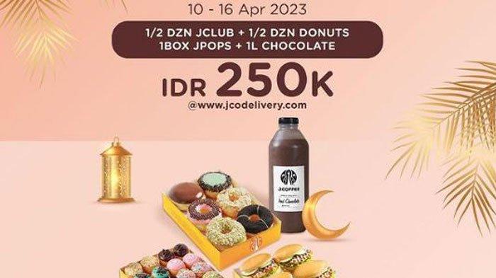 4 Promo JCO Hari Ini 10 April 2023, Rp250 Ribu Dapat Paket Lengkap ...