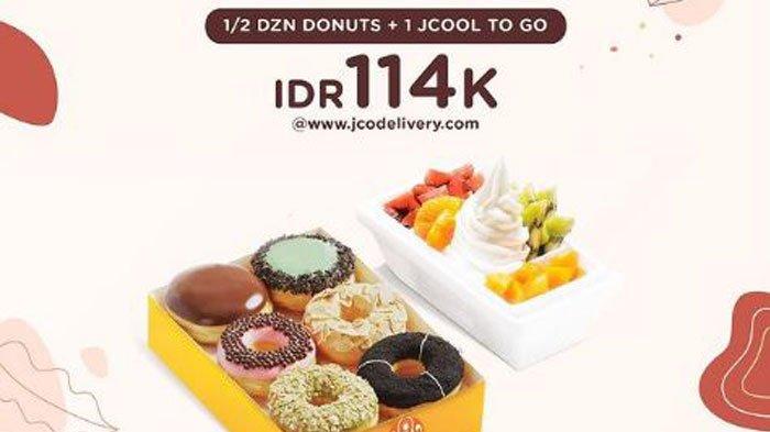 4 Promo JCO Hari Ini 11 Juni 2023, 1/2 lusin donat dan JCool To Go ...