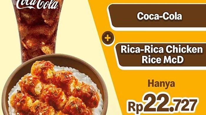 5 Promo McD Hari Ini 23 April 2023, Menu Receh 1+1 hanya 22 Ribuan - Tribunjambi.com