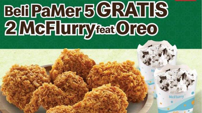 5 Promo McD Hari Ini 27 Maret 2023, PaMer 5 Ala Carte dapet Gratis 2pcs ...