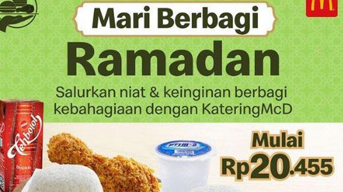 5 Promo McD Hari Ini 9 April 2023, Katering McD Mulai Rp20 Ribuan ...