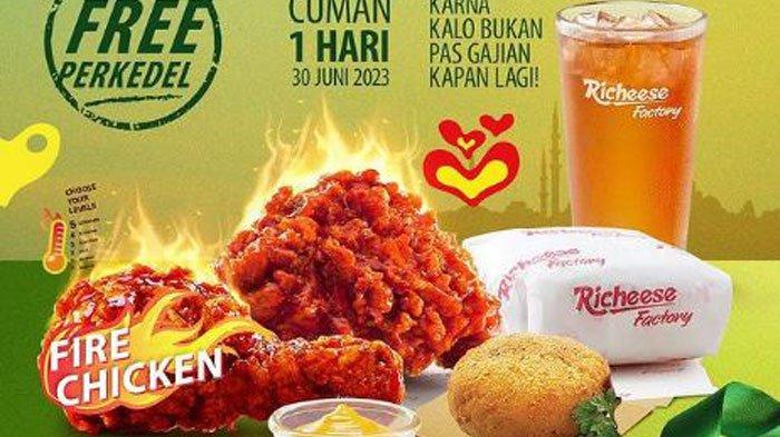 5 Promo Richeese Factory Hari Ini 30 Juni 2023, Beli Combo 2 Fire ...