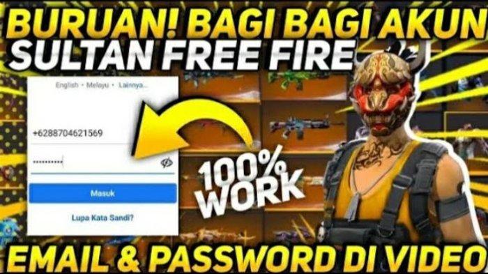 500+ Akun Sultan Free Fire FF Terbaru 2025 Diamond +999999 hingga Skin ...
