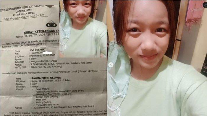 7 Hari Rahma Putri Ilifvia Warga Jambi Hilang hingga Viral di Sosial ...