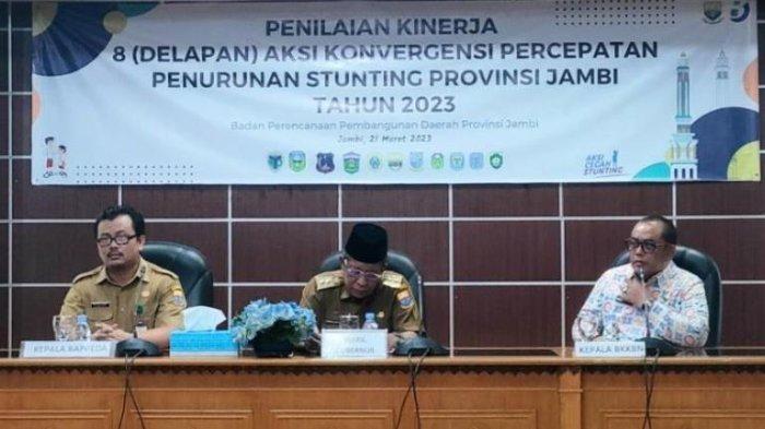 BKKBN Jambi Dukung 8 Aksi Konvergensi Percepatan Penurunan Stunting 2023 - Tribunjambi.com