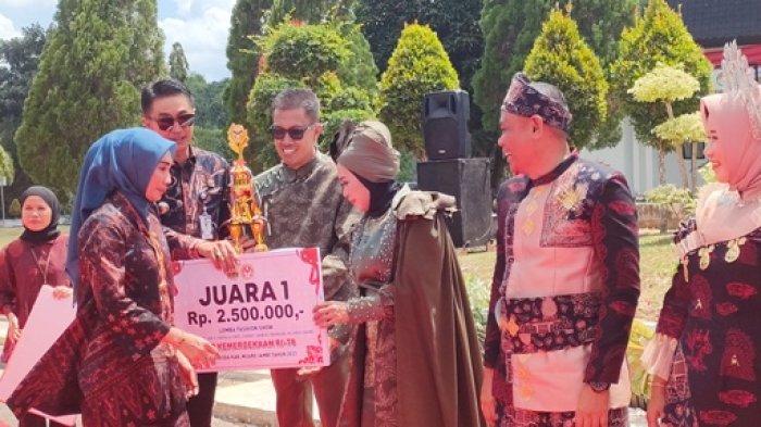 Fashion Show Kepala OPD Muaro Jambi, Alias Jadi Juara - Tribunjambi.com