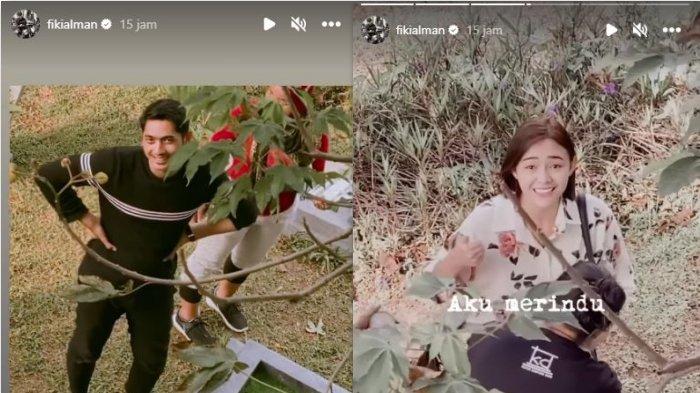 Fiki Alman Posting Video Amanda Manopo dengan Arya Saloka di Lokasi ...