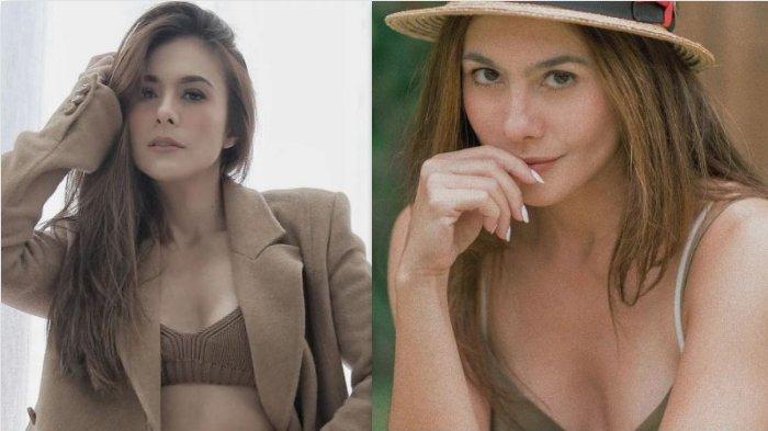 Pose Wulan Guritno Makin Aduhai Saat Pakai Jin Ketat dan Tube Top Seksi, Netizen Dibuat Salfok ...
