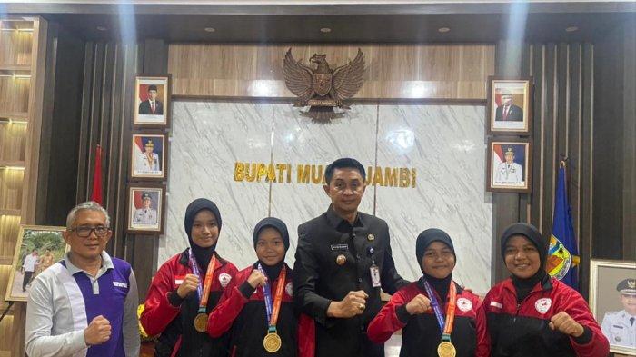 Atlet Taekwondo Raih Medali Emas, Pj Bupati Muaro Jambi Ucapan Selamat - Tribunjambi.com