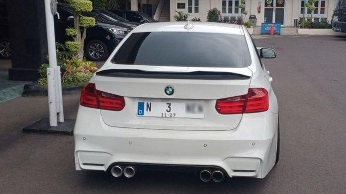 Viral BMW Putih Berpelat 'N 3 NEN' di Malang, Pengemudi Ditilang Polisi ...