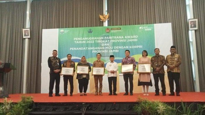 BPJS Ketenagakerjaan Gelar Paritrana Award Tingkat Provinsi Jambi - Tribunjambi.com