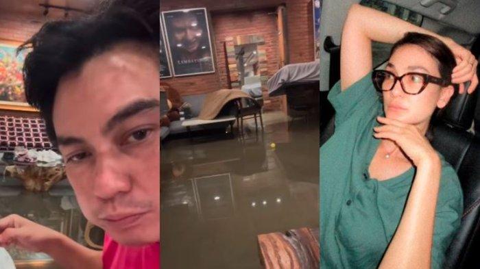 Luna Maya Syok Baim Wong Jadi Korban Banjir Jakarta, Kondisi Rumah ...