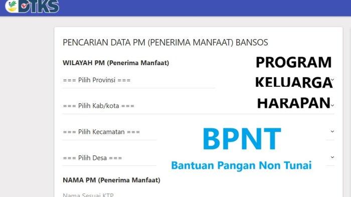 Cara Cek Nama Penerima Bansos BPNT 2024 dan Jadwal Pencairan Bantuan Pangan Non Tunai ...