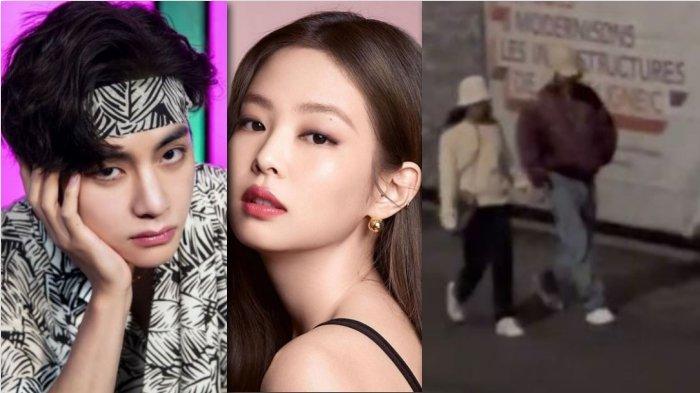 Beredar Video Jennie BLACKPINK dan V BTS Bergandengan Tangan di Paris - Tribunjambi.com