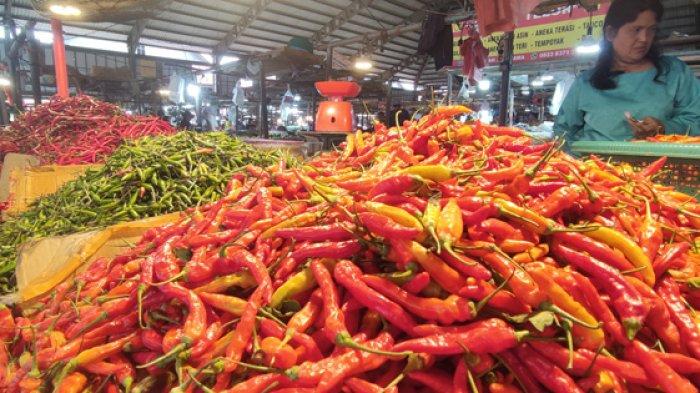 Harga Cabai Rawit Geprek di Pasar Angso Duo Jambi Melonjak Tajam - Tribunjambi.com