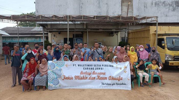 PT Waletindo Setia Persada Cabang Jambi Salurkan CSR di Bulan Ramadan ...