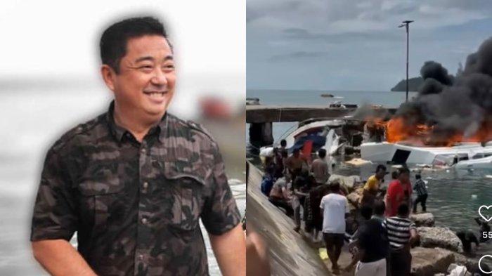 Tragedi Ledakan Speedboat di Maluku Utara: Hendrata Thes Terluka, Benny Laos Meninggal Dunia ...