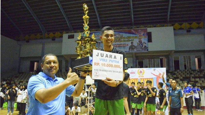 Kombes Dhafi Resmi Tutup Porprov Jambi Cabor Bola Voli dan Piala ...