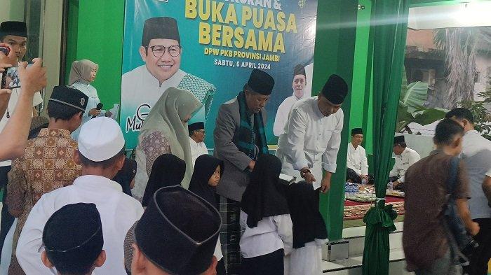 Sukses di Pileg 2024, DPW PKB Gelar Buka Bersama dan Santuni Anak Yatim - Tribunjambi.com