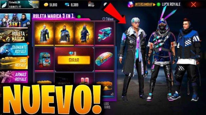 Download APKYS XYZ FF Free Fire Diamond Tak Terbatas 2025, Ada Skin ...