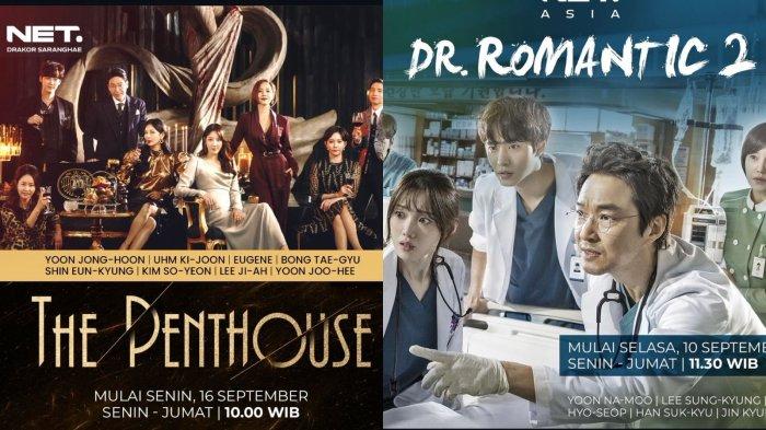 Jadwal Acara NET TV Hari ini Senin 23 September 2024: Drakor Dr Romantic 2, dan The Penthouse ...