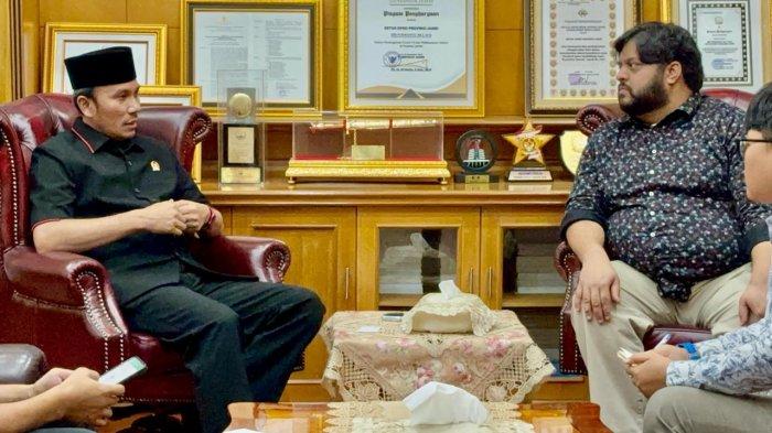 Ketua DPRD Provinsi Jambi Edi Purwanto Menerima Kunjungan Konsulat Amerika - Tribunjambi.com