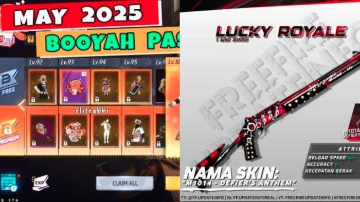 Event Free Fire Bulan Mei 2025: Ada Booyah Pass S29, Evo Vault hingga ...